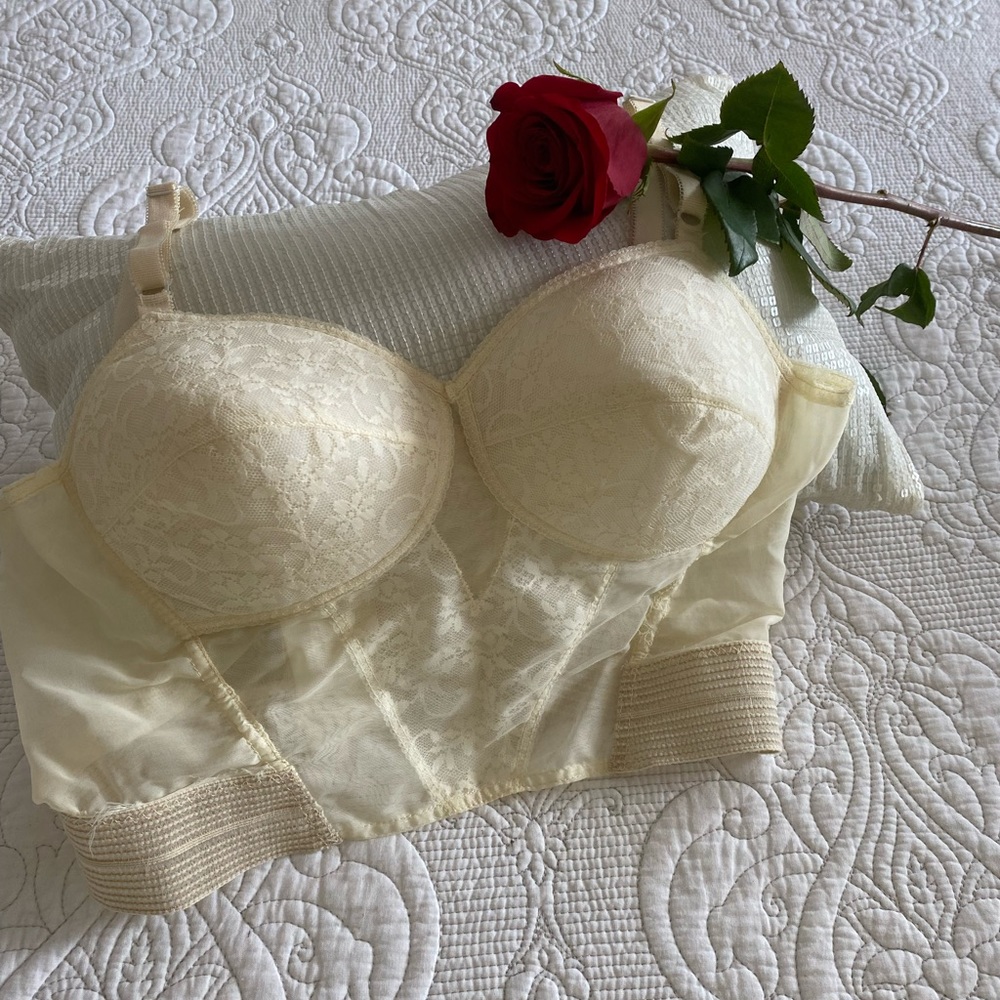 Host Pickvintage 1950’s Formfit Rogers Corset Bra Rare - Gem